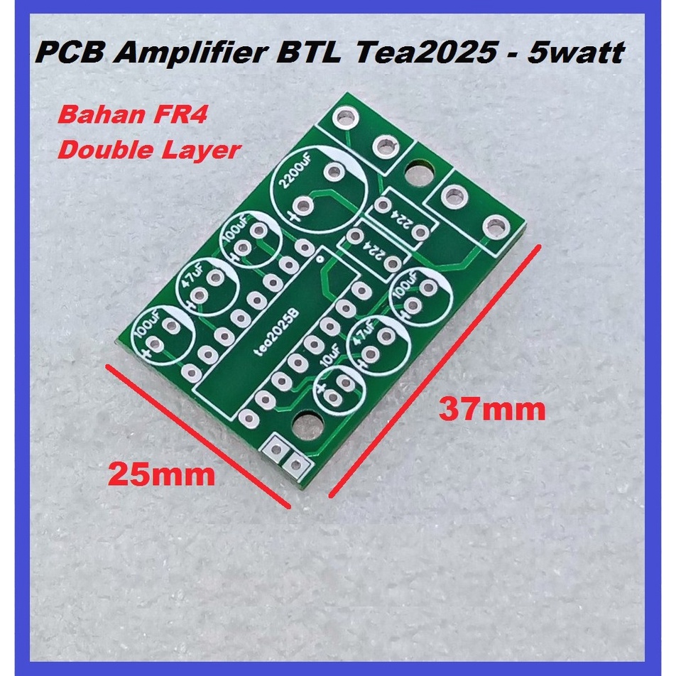 Jual Pcb Amplifier BTL Tea2025B - Mono 5watt | Shopee Indonesia