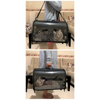 Jual Tas Kucing Full Fiber Depan Transparan - Tas Hewan - Pet Cargo ...