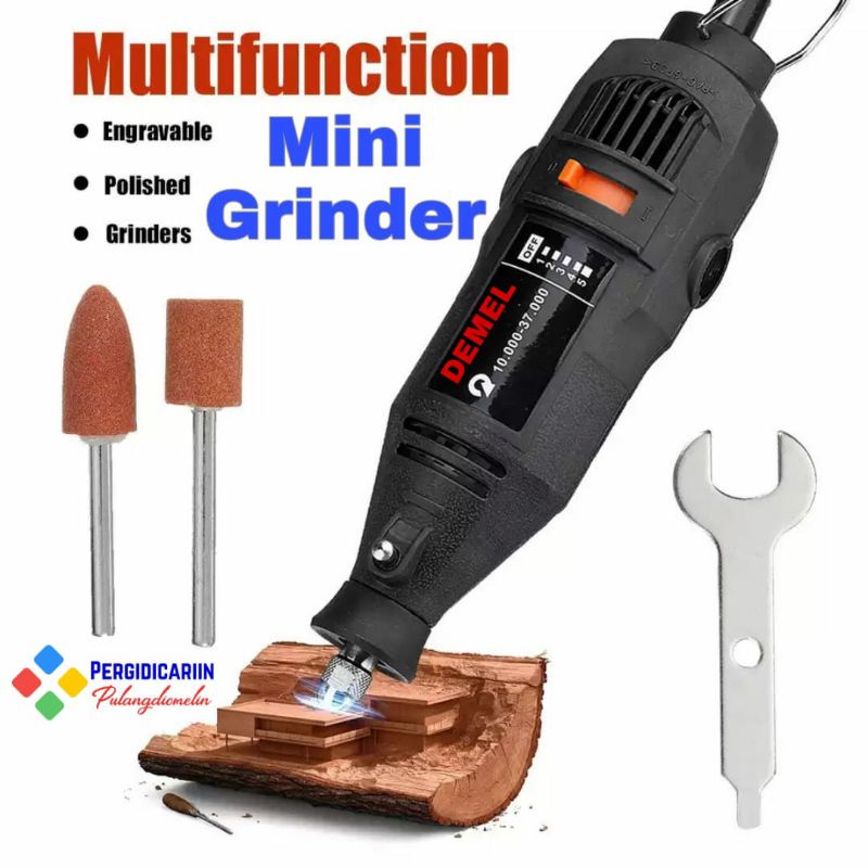Jual Mesin Bor Mini Dril Dremel/Demel Gerinda Mini Grinder Tuner Dremel ...