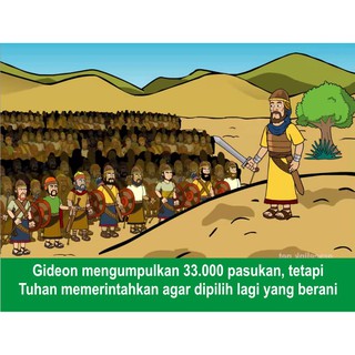 Jual Tuhan Menolong Gideon - Seri Komik Alkitab Anak | Shopee Indonesia