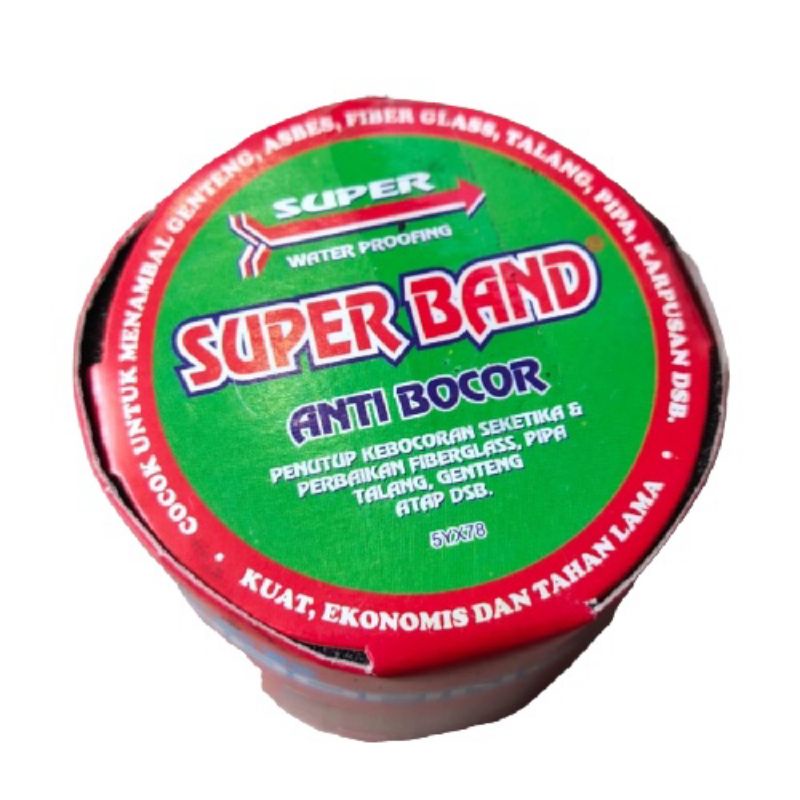 Jual Lem Seng Super Band / Perekat Seng Atap ANTI BOCOR Suoer band 1M ...
