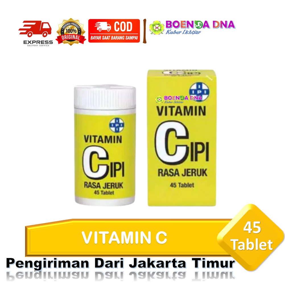 Jual Vitamin C Vit C IPI 50mg isi 45 Tablet | Shopee Indonesia