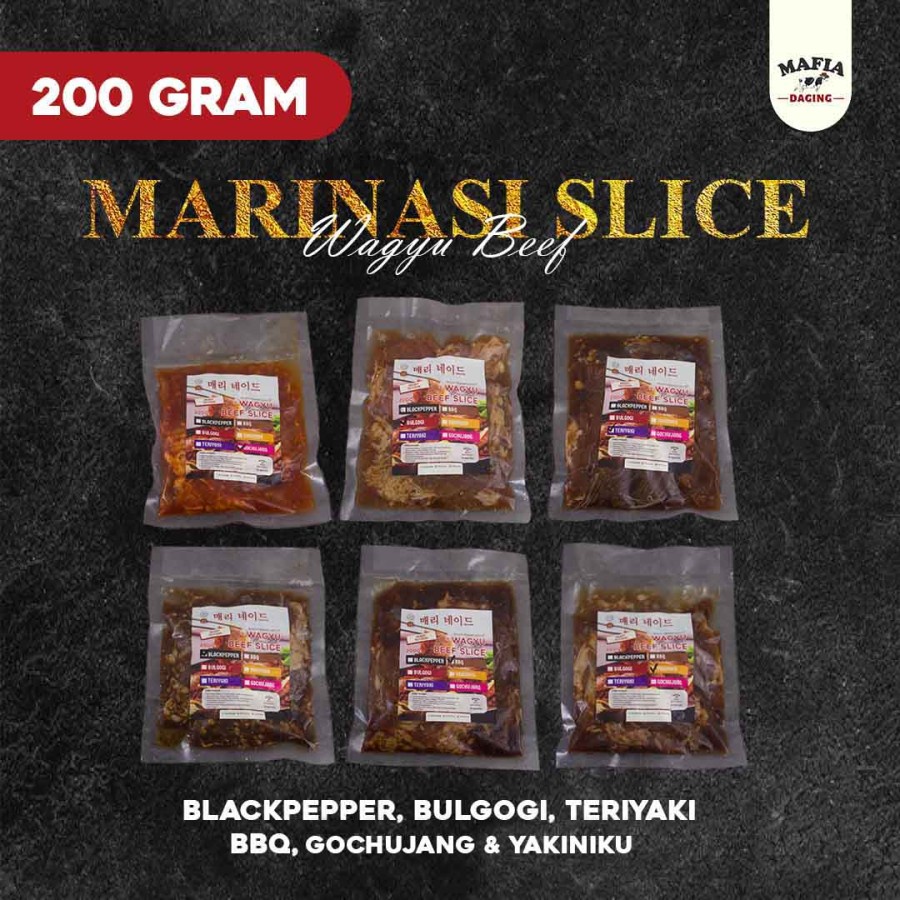 Jual Marinated Wagyu Beef Slice - 200 g | Shopee Indonesia