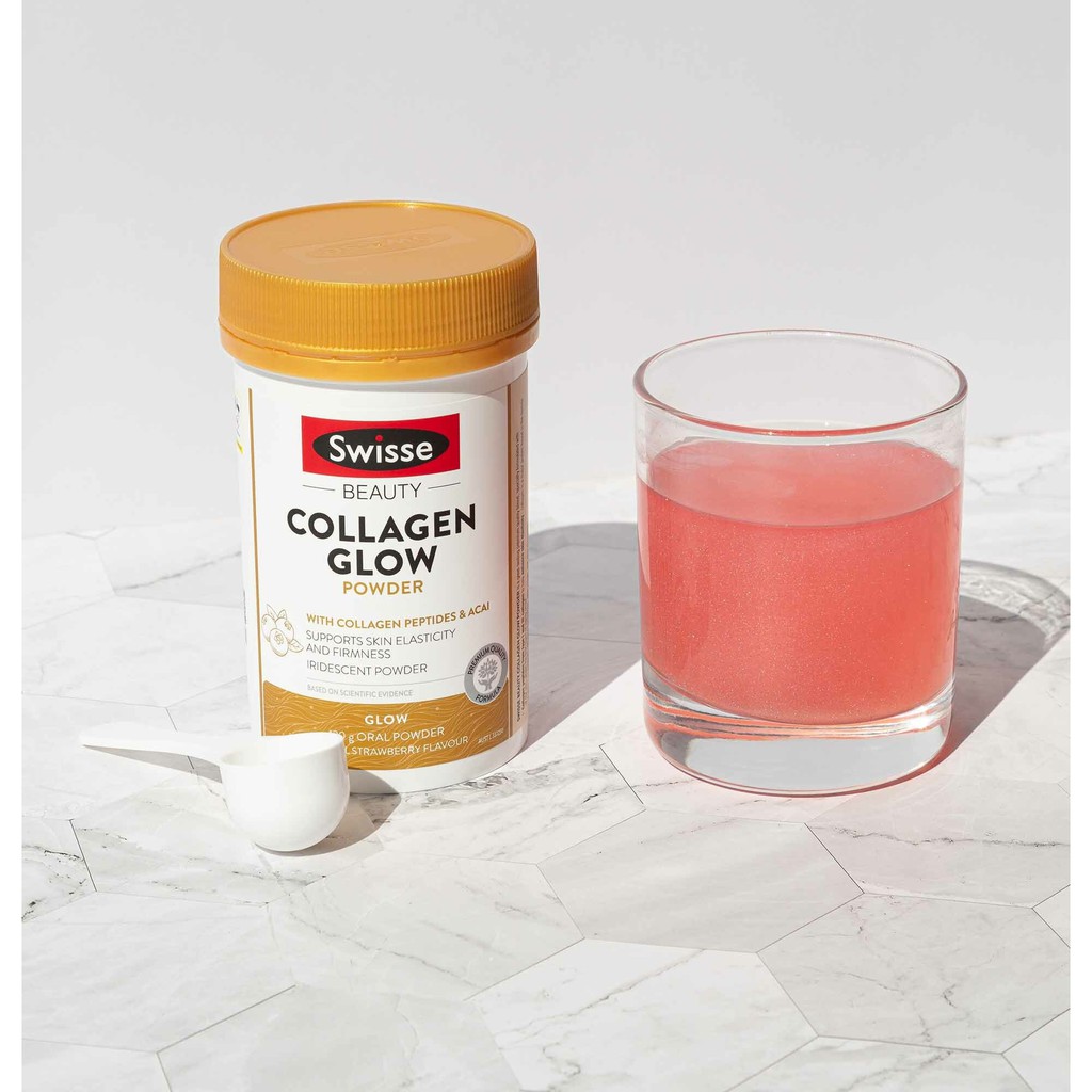 Jual Swisse Beauty Collagen Glow Powder 120g | Shopee Indonesia