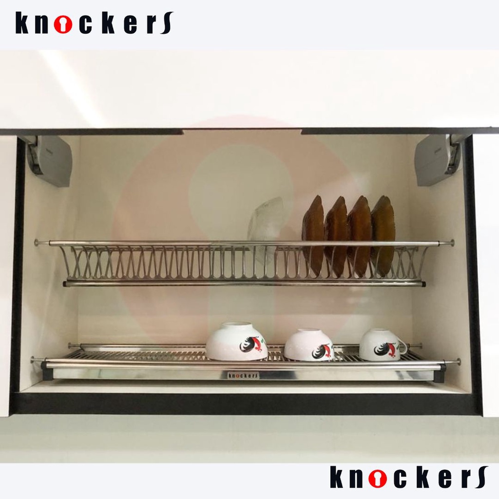 Jual RAK DAPUR KABINET STAINLESS STEEL 304 DISH RACK / WDJ / KNOCKERS ...