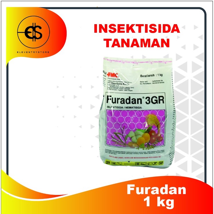 Jual Furadan 3 GR 1 Kg - Insektisida Nematisida - Pengendali Hama ...