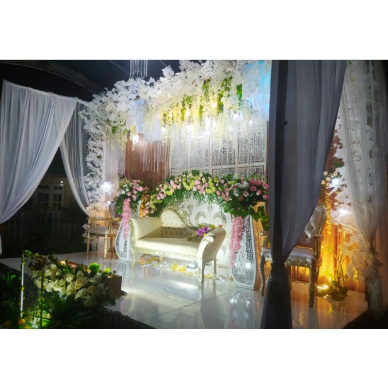 Jual sewa dekorasi / paket hias acara tunangan /engagement / nikahan ...