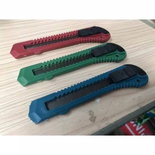 Jual ( 12pcs ) PISAU KATER BESAR KEMASAN RENCENG GROSIR | Shopee Indonesia