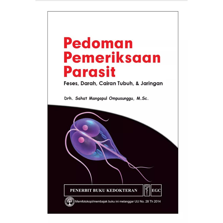 Jual Buku ORIGINAL - Buku Pedoman Pemeriksaan Parasit Feses Darah ...