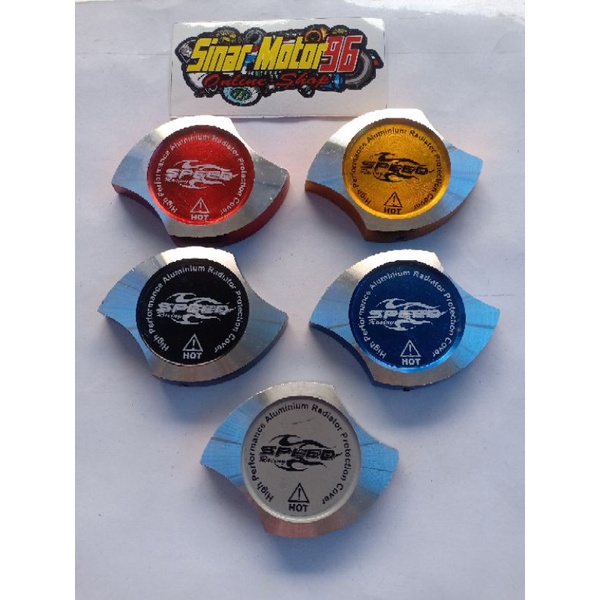 Jual COVER TUTUP RADIATOR CAP TUTUP RADIATOR ARM FULL CNC NMAX AEROX ...