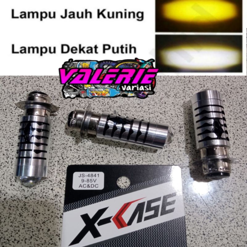 Jual LAMPU LED LASER 2IN1 LS2 X-kase H6 PNP WHITE YELLOW 2 universal ...