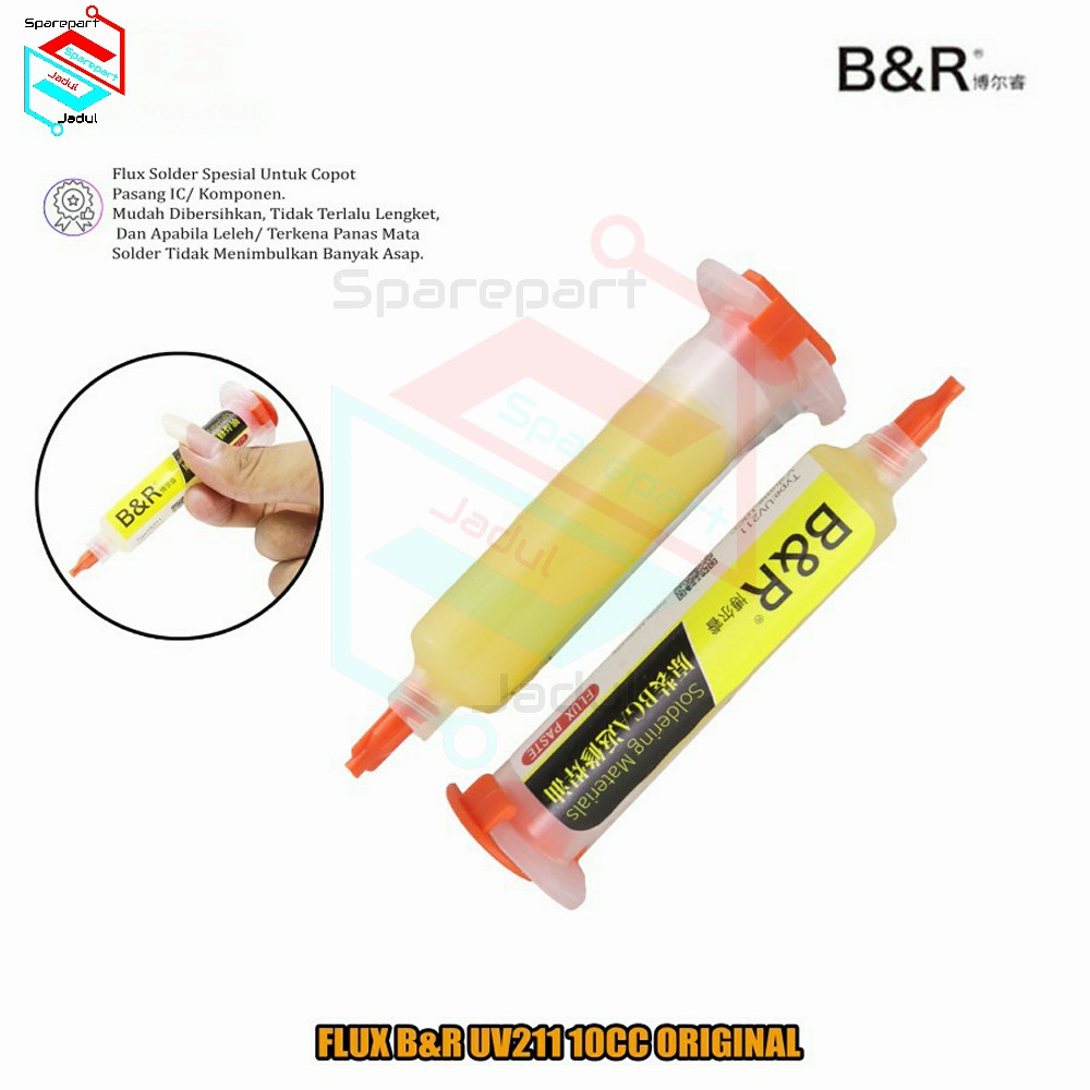 Jual FLUX B&R UV211 10CC ORIGINAL (HARGA SPESIAL) (76357) | Shopee Indonesia