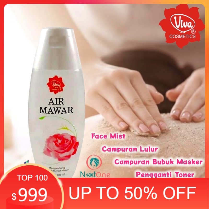 Jual ORIGINAL ⏩ AIR MAWAR VIVA 100 ml | Shopee Indonesia