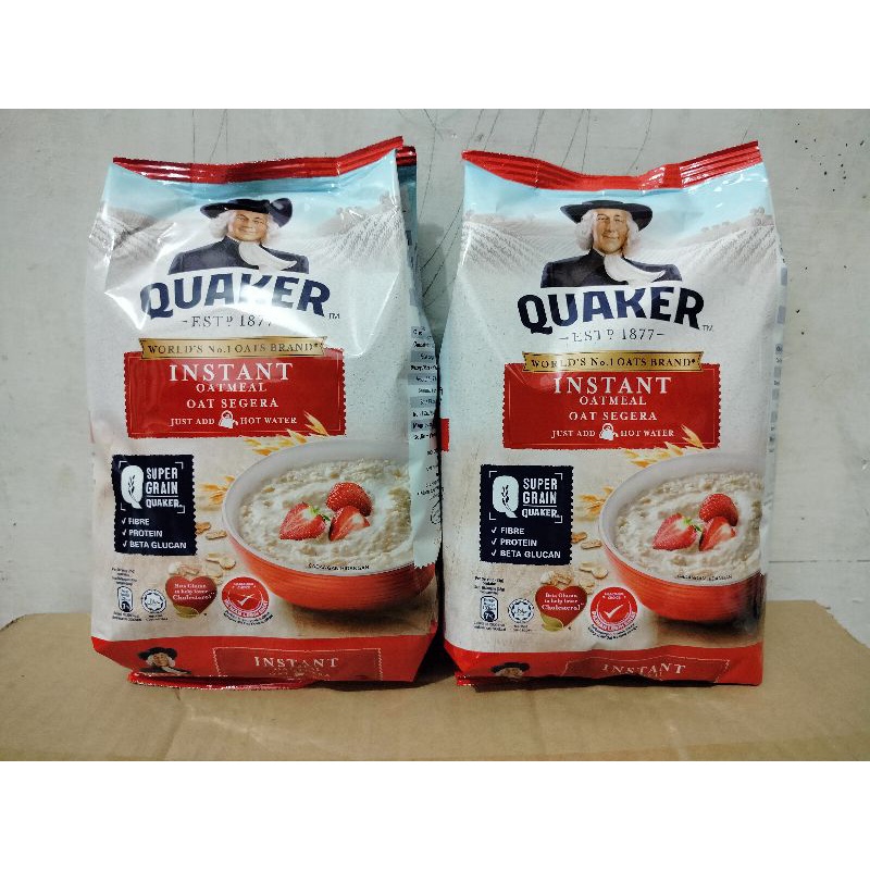 Jual Quaker oatmeal Malaysia 800 gram | Shopee Indonesia