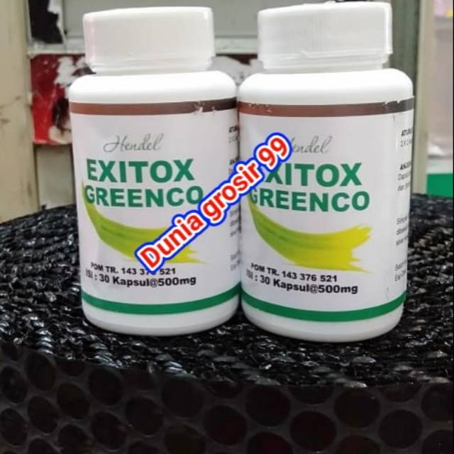 Jual Exitox Greenco isi 30 Asli Original | Shopee Indonesia