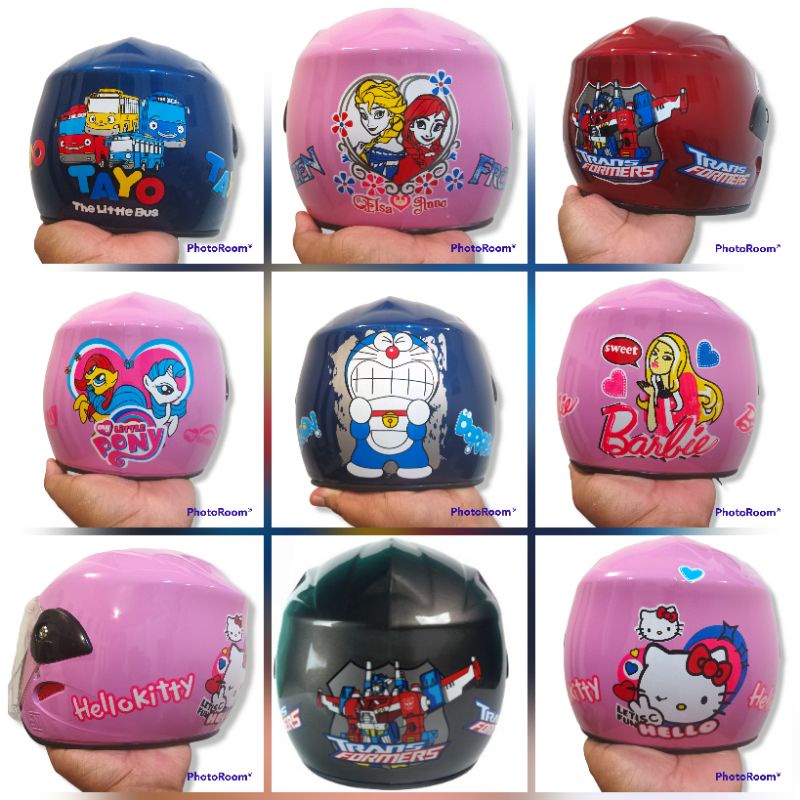 Jual Helm Anak SNI Half Face Karakter Usia 2-5 Tahun | Shopee Indonesia