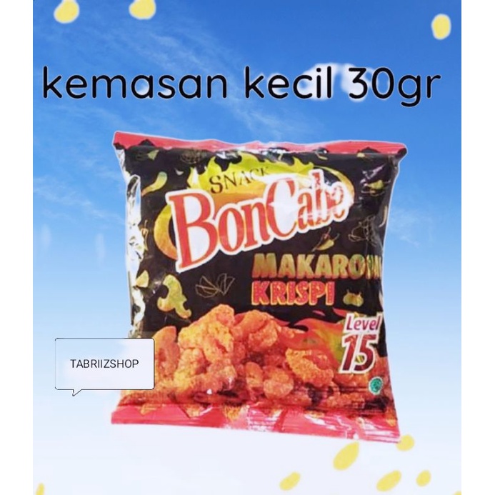 Jual Makaroni Bon Cabe Level 15 Maccaroni Pedas Krispi [30g] | Shopee ...