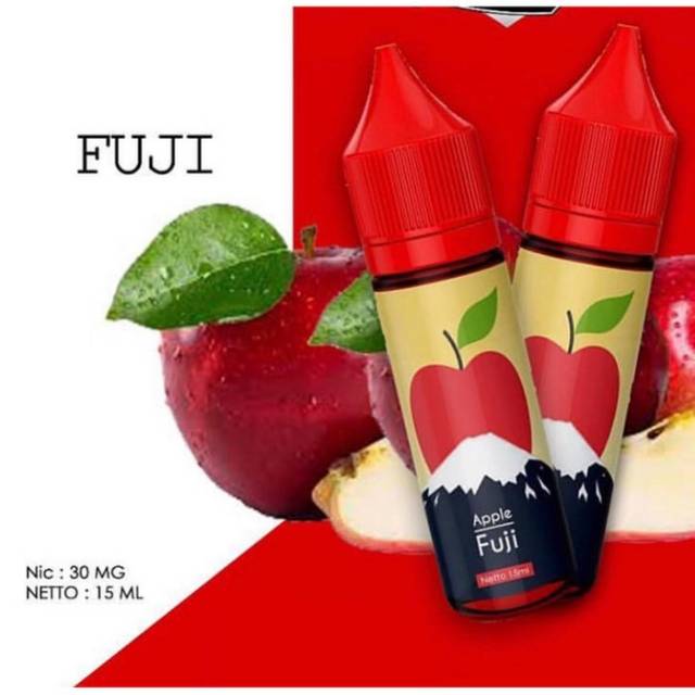 Jual Apple Fuji Salt Nic Liquid 100% authentic | Shopee Indonesia