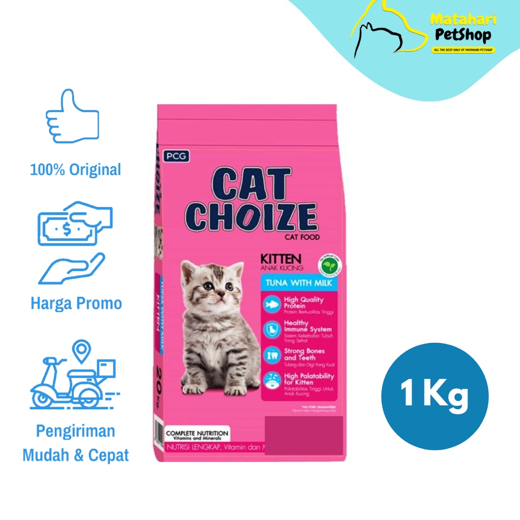 Jual Cat Choize Kitten With Milk Makanan Kucing Kitten Cat Choize ...