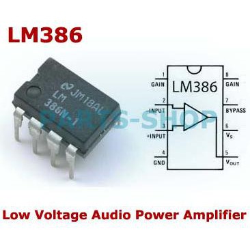 Jual Lm386 Lm386N Ic Low Voltage Audio Power Amplifier Lm 386 Dip-8 Prtsp421 Segera Beli ...