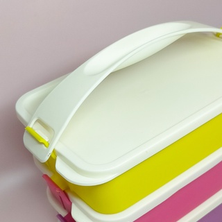 Jual Rantang Plastik Bekel Makan Lunch Box Susun CPM -902S4 4 susun ...