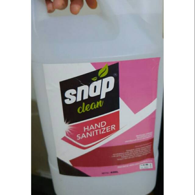 Jual Hand sanitizer kemasan 4liter (snap clean) | Shopee Indonesia