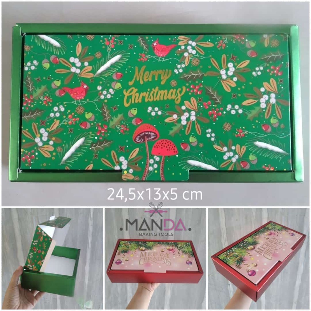 Jual Kardus dus hampers hantaran kue bolu puding donat brownies natal ...