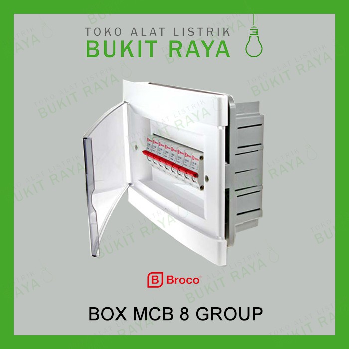 17108 Broco Box MCB 8 Group Inbow | Shopee Indonesia