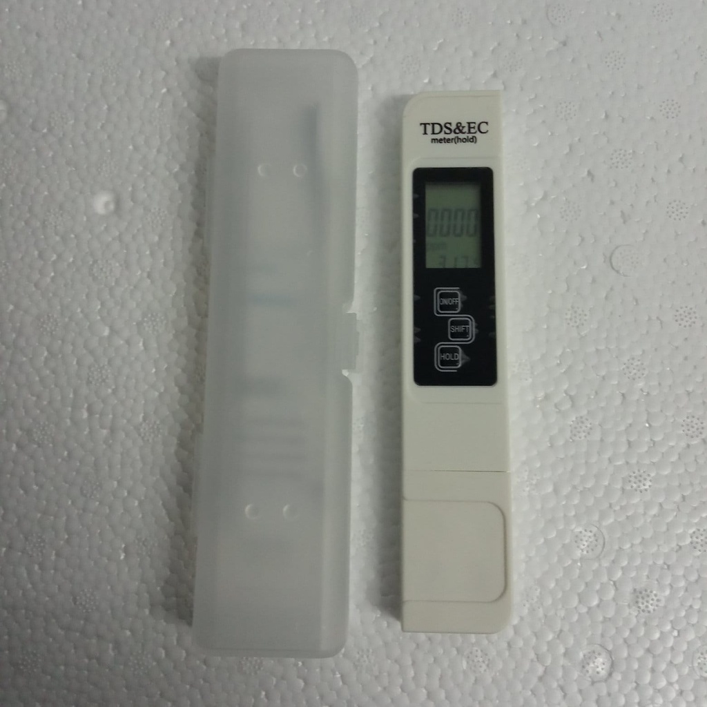 Jual TDS & EC Meter Alat Ukur Pengukur Kadar PPM Air Hidroponik Test ...