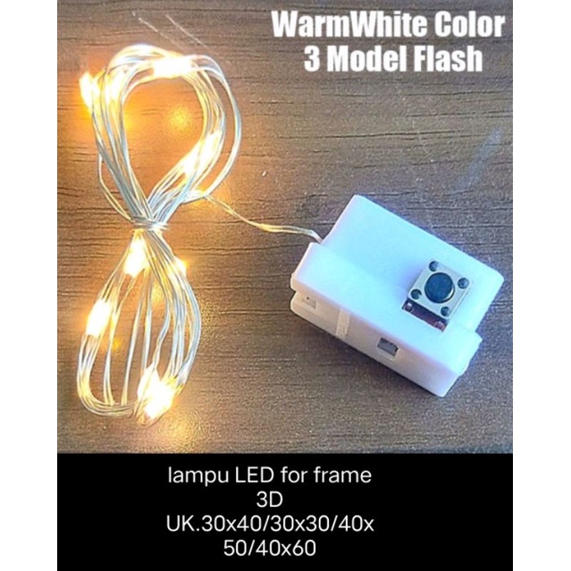 Jual lampu LED Tumbler for frame 3D panjang 2 meter | Shopee Indonesia