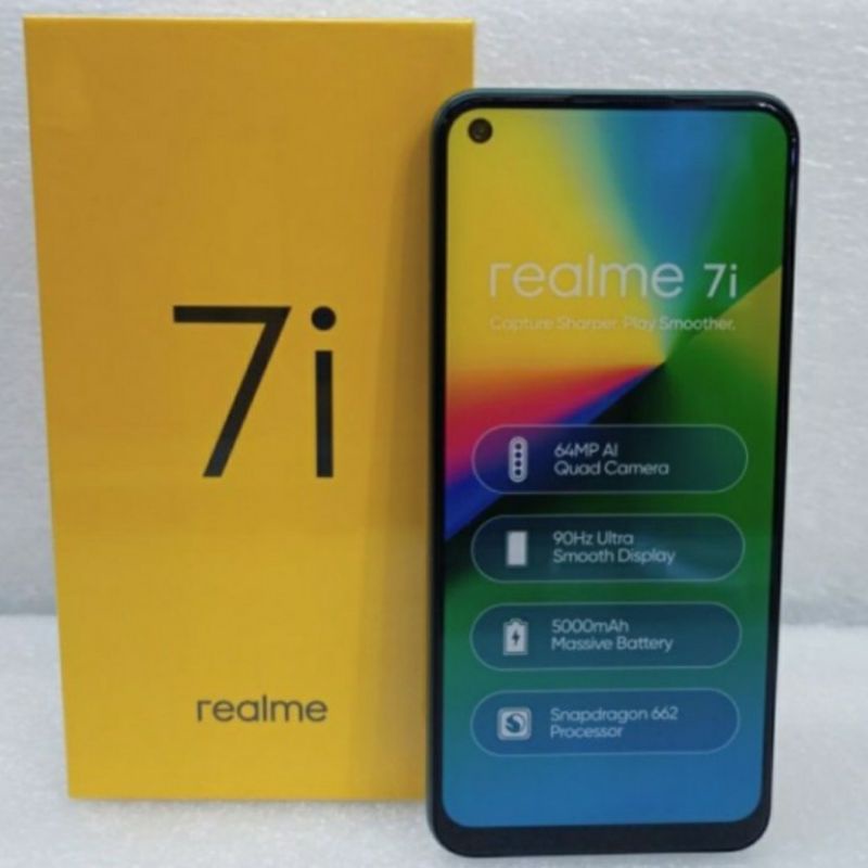 Jual REALME 7i 8/128GB SECOND BEKAS FULLSET Indonesia|Shopee Indonesia