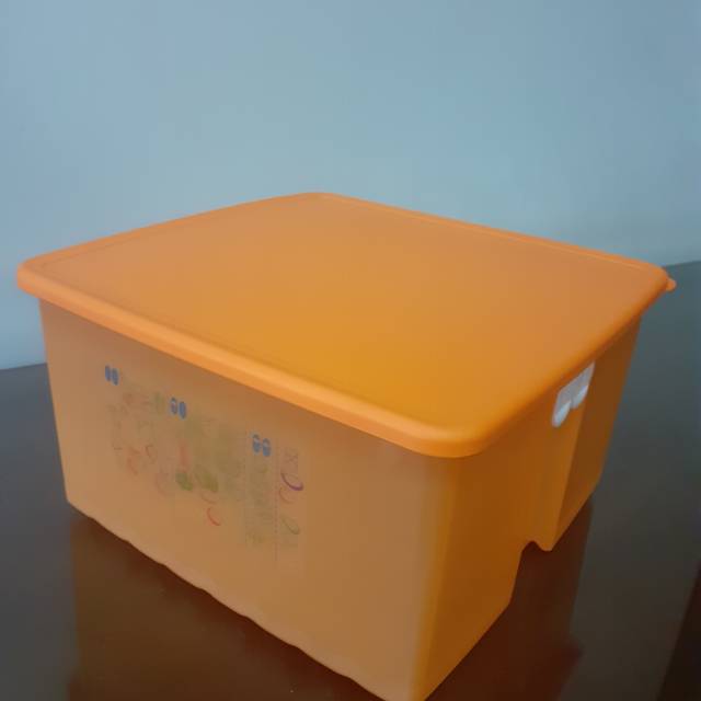 Jual Tupperware Fridgesmart Large Orange | Shopee Indonesia
