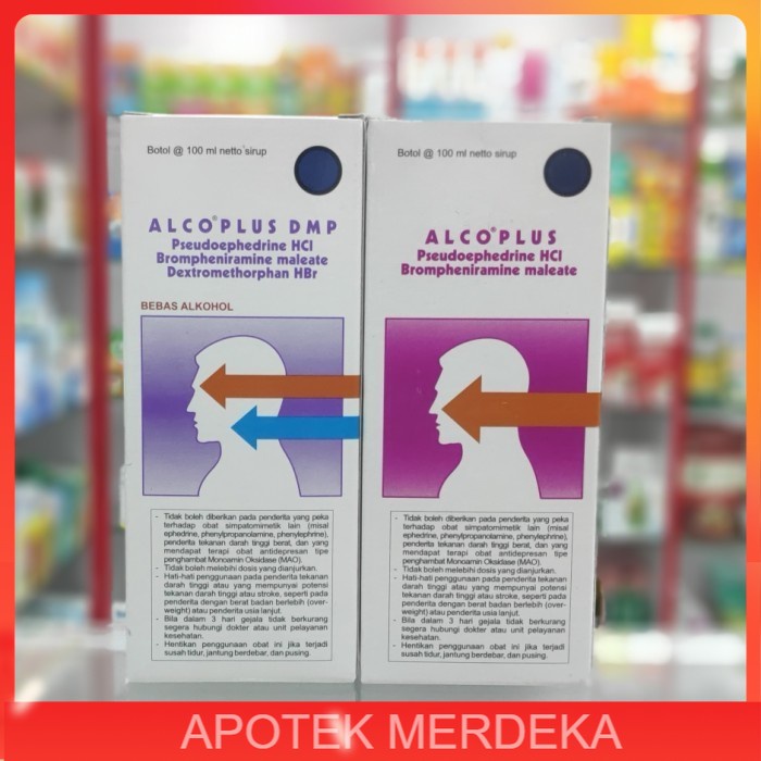 Jual alco plus sirup 100ml / obat batuk pilek | Shopee Indonesia