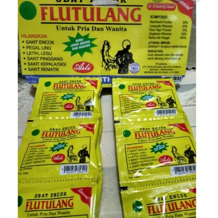 Jual Kapsul Flu Tulang Renceng Original Isi 20 Sachet Obat Encok Pegal ...