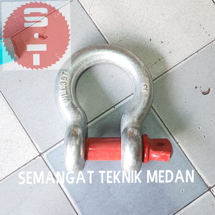 Jual 35T BOW SHACKLE SEKEL SEGEL OMEGA 35 TON 2" 2 " INCH Indonesia ...