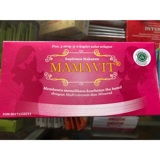 Jual Mamavit Vitamin Ibu Hamil Multivitamin Ibu Hamil Ibu Menyusui ...