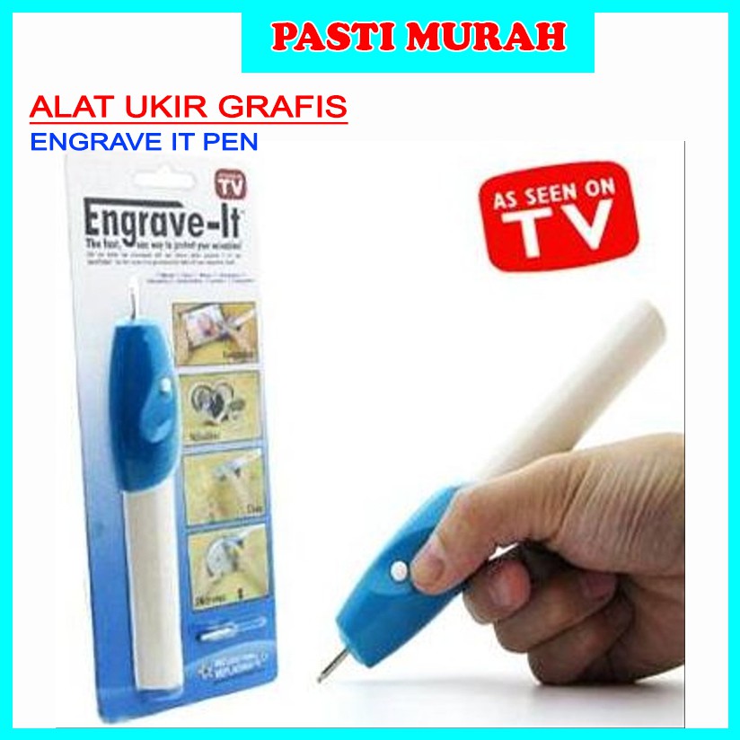 Jual ENGRAVE IT PEN ALAT UKIR GRAFIS GRAVIR BOLPEN GRAFIR | Shopee ...