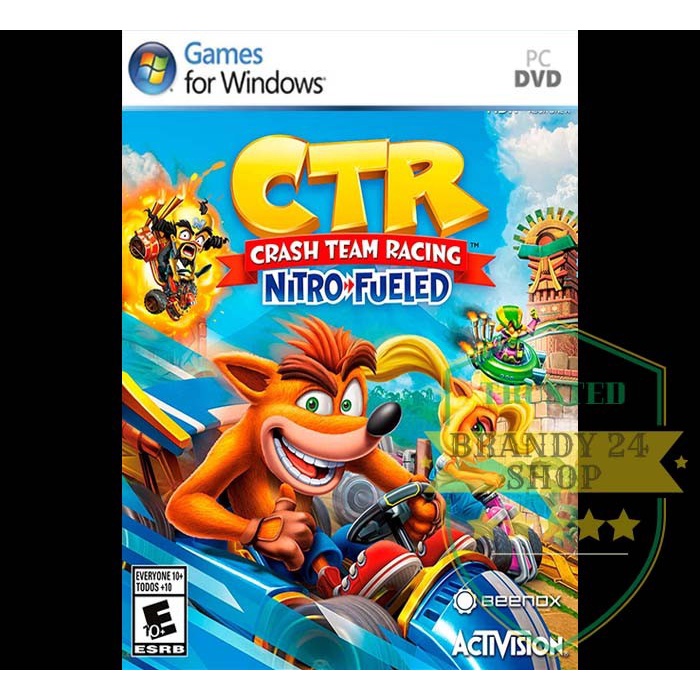 Jual (READY) CTR | CRASH TEAM RACING NITRO FUELED - CD DVD GAME WINDOWS PC GAMING | Shopee Indonesia