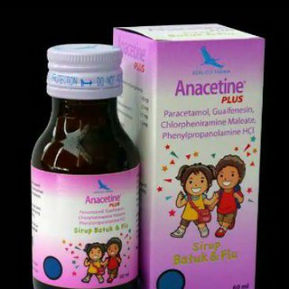 Jual Anacetine/Anacetine plus/syrup 60mL (Obat batuk & flu) | Shopee ...