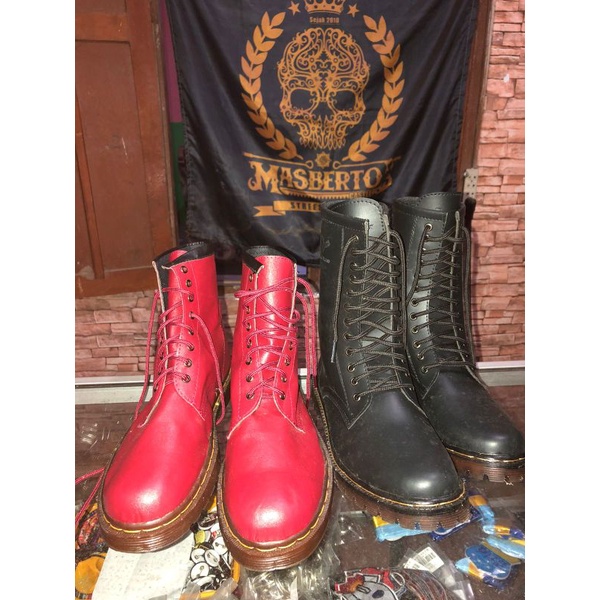 Jual Dr Martens sepatu punk dockmart boots bots skinhead pria wanita ...