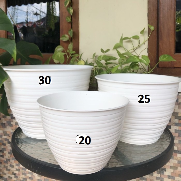 Jual POT TAWON/ pot motif tawon/diamter 20cm 25cm 30cm/ POT TANAMAN ...