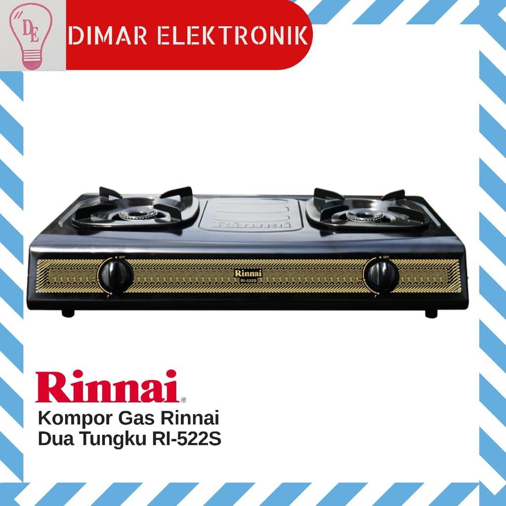 Jual RINNAI 522S kompor 2 tungku sun burner | Shopee Indonesia