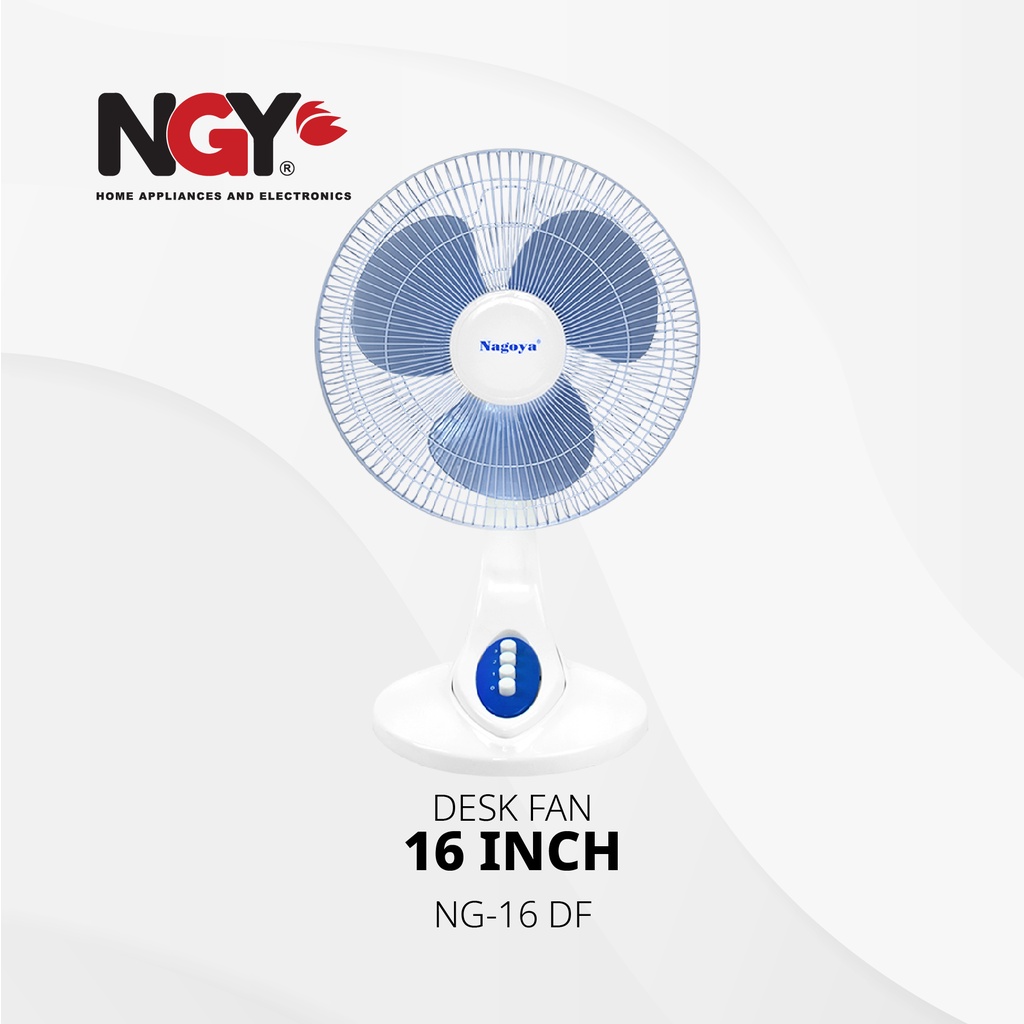 Jual NAGOYA Desk Fan / Kipas Angin Meja Besar 16 inch | NG-16DF NAGOYA ...