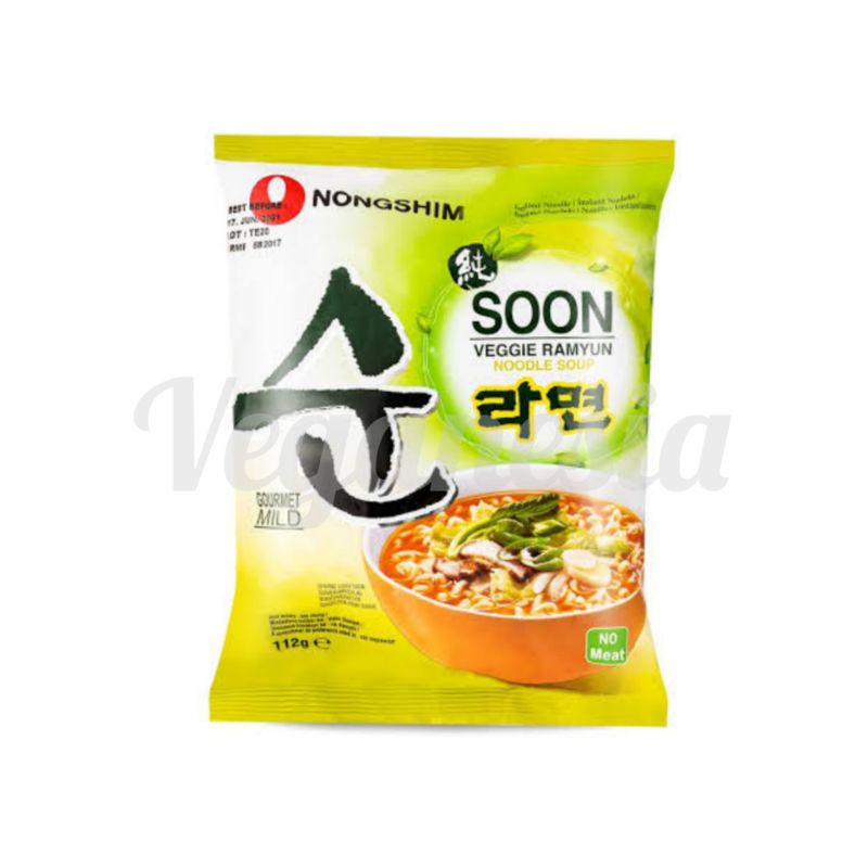 Jual Mie Ramen Instan Kemasan Nongshim Veggie Ramyun Korea Halal ...