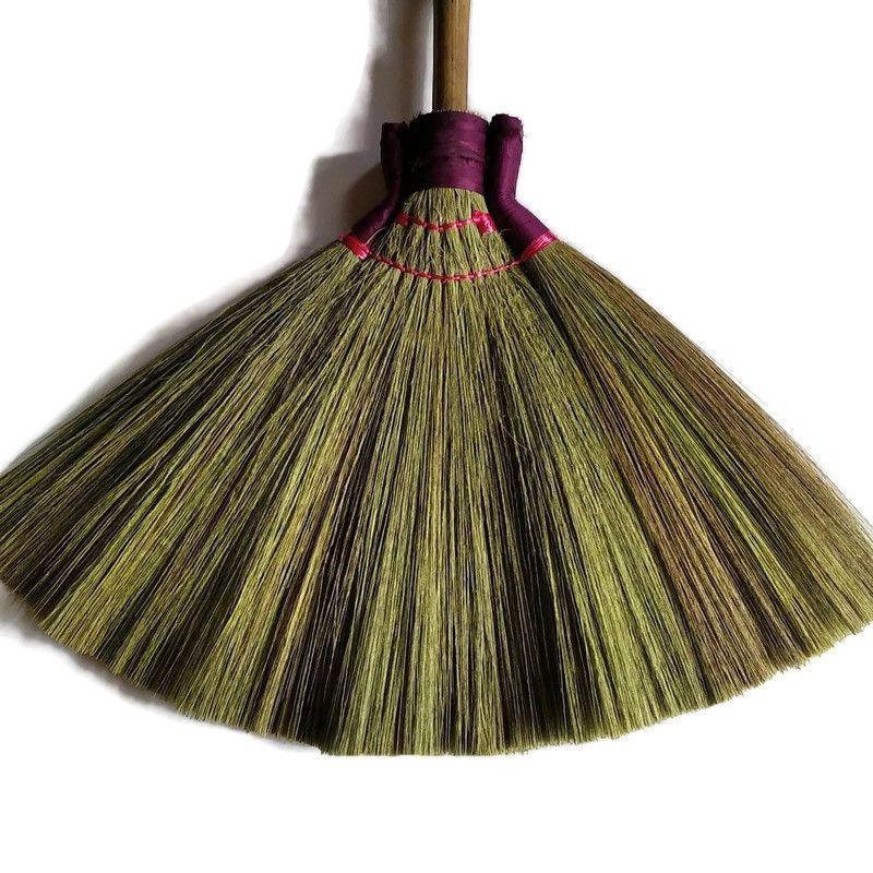 Jual Sapu lantai / sapu jerami / sapu ijuk /sapu rayung gagang bambu ...