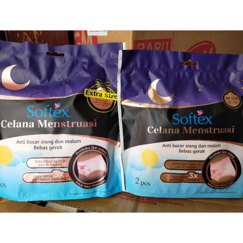 Jual SOFTEX CELANA MENSTRUASI(all/extra size) Indonesia|Shopee Indonesia