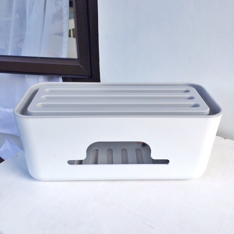 Jual Kotak Kabel Organizer Charger Box BESAR ANTI BERANTAKAN / Cabble ...
