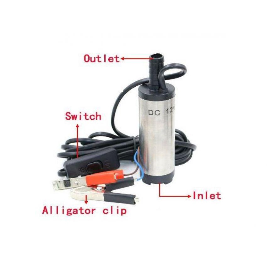 Jual Pompa air celup mini Kecil Portable 12v Diesel Pump Mini Oli ...