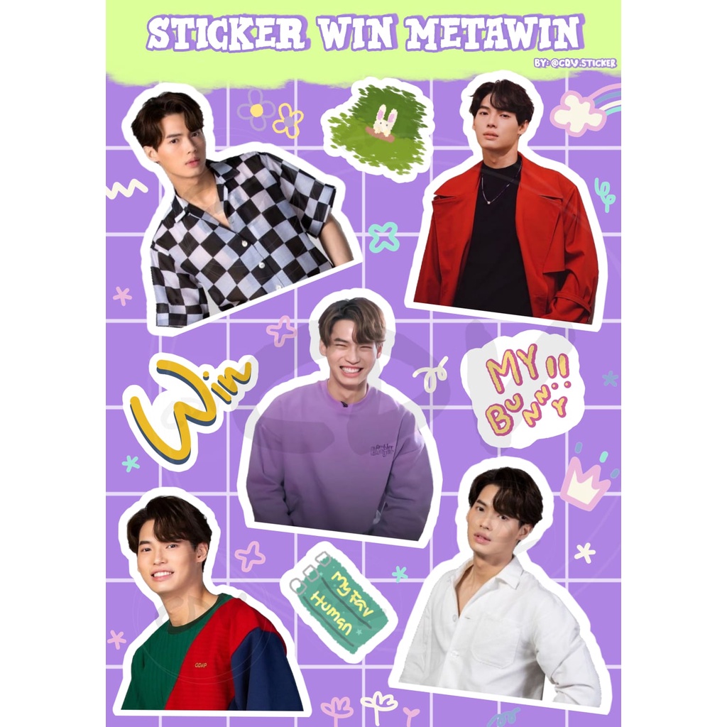 Jual Sticker Win Metawin GMMTV new edition | Shopee Indonesia