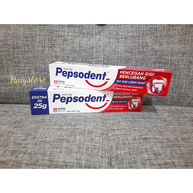 Jual HS // Pepsodent Jumbo 225gr // Pasta Gigi Pepsodent 225gr | Shopee ...